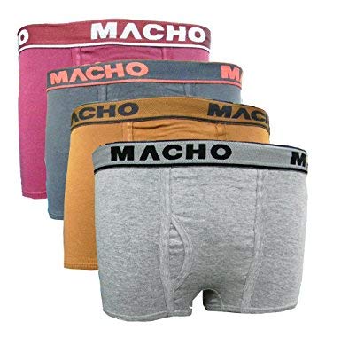 Buy Macho Men's Cotton Mini Fine Trunk (Multicolour, Small/80 CM ...