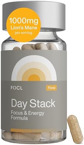 Amazon.com: FOCL Focus Supplement for Adults - Lions Mane Supplement ...