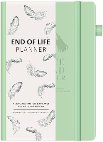 End of Life Planner - Final Arrangements Organizer Notebook ...