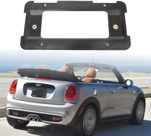 Amazon.com: Teng Auto Tow Hook Rear License Plate Bracket Relocator ...