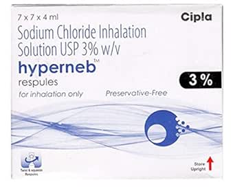 HYPERNEB 3% - Pack of 7x4ml Respules : Amazon.in: Health & Personal Care