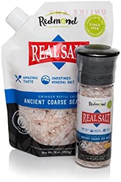 Amazon.com : REDMOND Real Sea Salt - Natural Unrefined Organic Gluten ...
