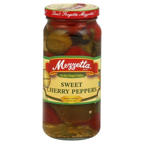 Amazon.com : Mezzetta Cherry Peppers Sweet 16.0 OZ(Pack of 4) : Grocery ...