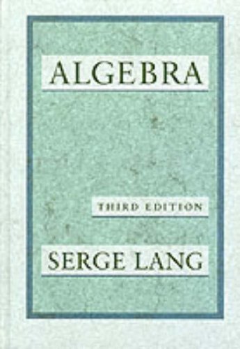 Algebra by Serge Lang (1992-11-30): Serge Lang: Amazon.com: Books