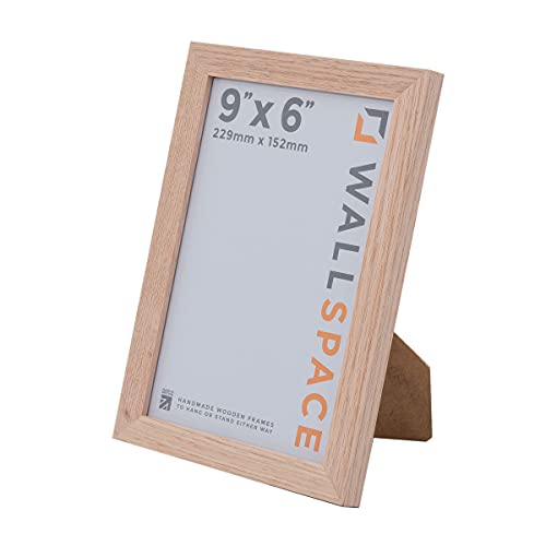 Wall Space 9×6 Oak Frame | 9×6 Oak Photo Frame | 9 x 6 inch Photo Frame ...