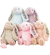 Amazon.com: Personalized Baby Gifts, BUGMKCS Bunny Stuffed Animal for ...