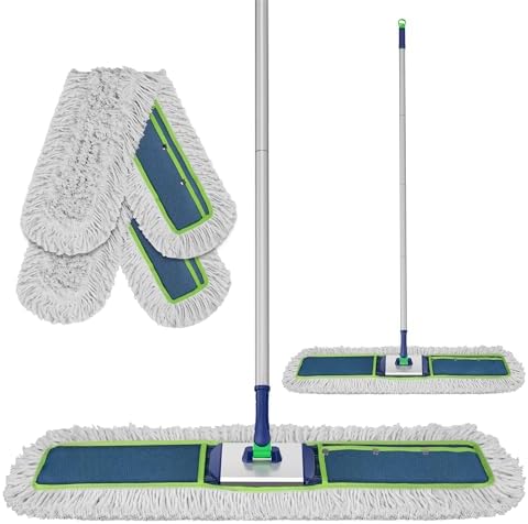 104cm Commercial Mops for Cleaning Floors, VIIWII Large Industrial Flat ...