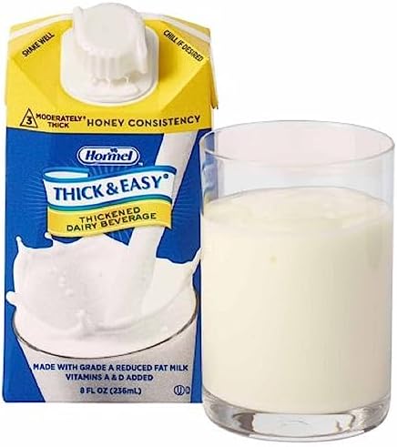 Amazon.com : Thick & Easy Dairy Thickened Beverage 8 oz. Carton Milk ...