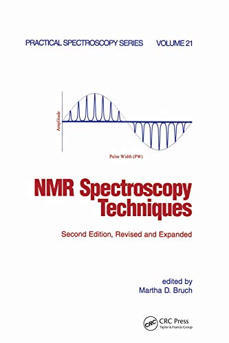 NMR Spectroscopy Techniques (Practical Spectroscopy Book 21) 2, Bruch ...