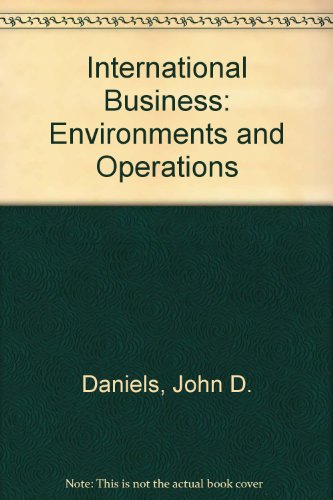 『International Business: Environments and Operations』｜感想・レビュー - 読書メーター
