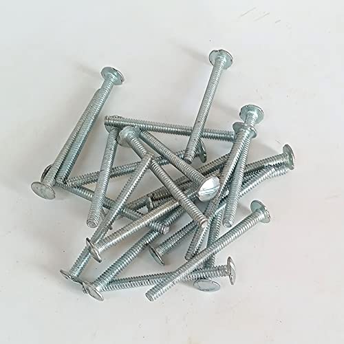 Cup Screws Fully Threaded Round Head Screws (12 Pcs) : Amazon.in ...