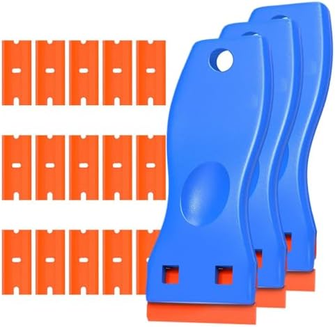 CANOPUS Plastic Scraper Tool Non Scratch Razor Scraper Tool with 10 ...