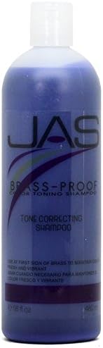 Amazon.com : JAS Brass-Proof Color Toning Shampoo 16-ounce : Beauty ...