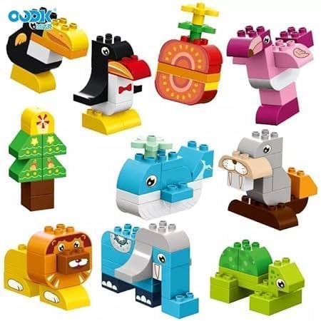 Gudget Bazar Building Creative Block Set 268 Pieces Building Blocks Kit ...