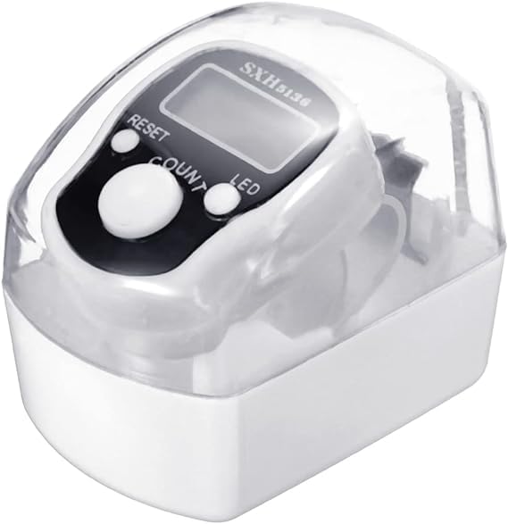 Digital Tasbeeh Hand Tally Counter Finger Ring Digital Counting Machine ...