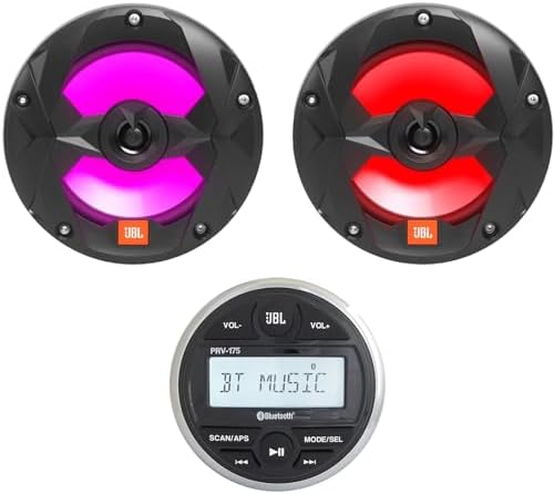 Amazon.com: BOSS Audio Systems MCBK634B.6 Marine Boat Receiver Speaker ...