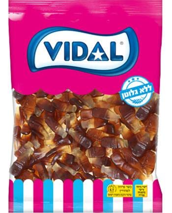 Vidal Cola Bottle - Classic Cola Flavored Gummy Candy in a Unique ...
