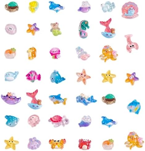 Mini Resin Animals, 40Pcs Mini Animals Resin, M ini Resi n Animal s ...