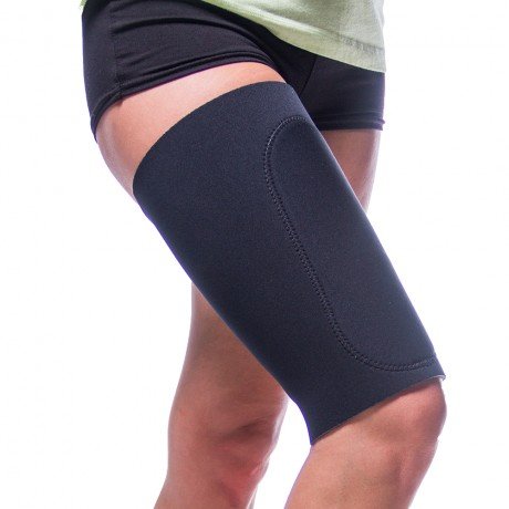 Amazon.com: Breathable Padded Thigh & Hamstring Compression Sleeve-S ...