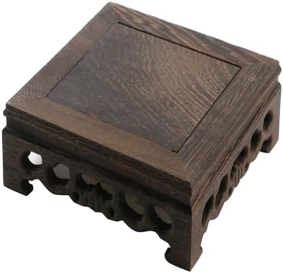 Amazon.com: FUNOMOCYA Square Base Plant Pedestal Stone Decor Tea Pots ...