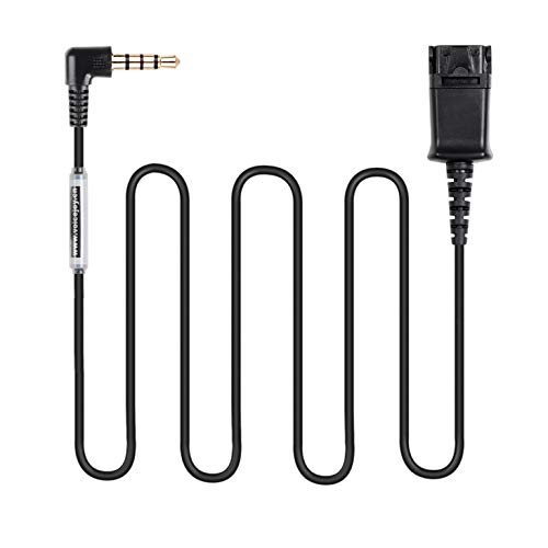 CallTek Headset QD (Quick Disconnect),Compatible with Plantronics ...