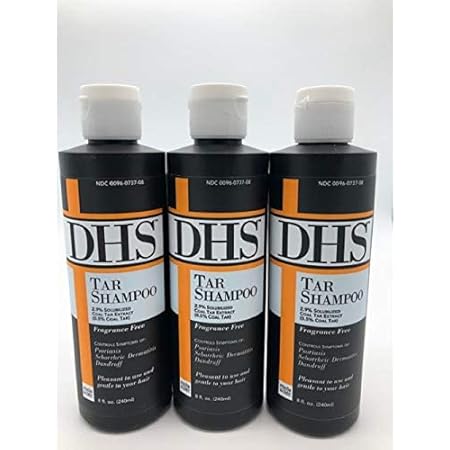 Amazon.com : DHS Tar Gel Shampoo Scented 8 oz : Hair Shampoos : Beauty ...