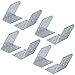 Amazon.com: 8 PCS(4 Pairs) Offset 45-Degree Angle Bracket for 4x4 Post ...