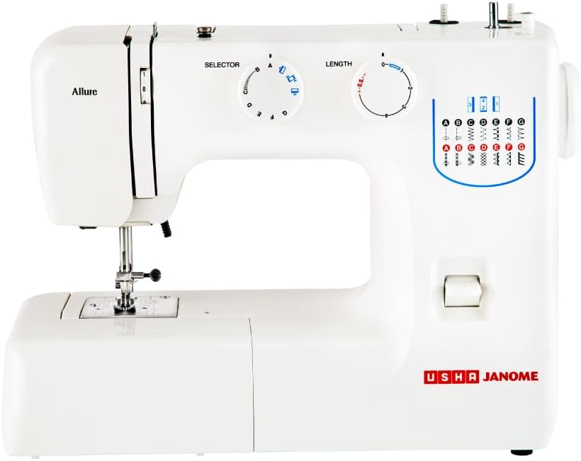 Usha Janome Dream Stitch Automatic Zig-Zag Electric Sewing Machine ...