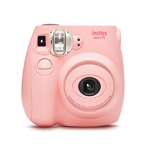 mini7s Fujifilm Instax Mini 7S Instant Camera (Light Pink) (Renewed)