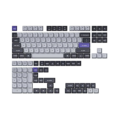 Keychron Double Shot KSA PBT Keycap Full Keycap Set - Dark - Want It All