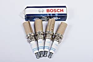 Bosch 0242235666 Spark Plug (4 PCS), Motorcycle, SPARK_PLUG, 0.9 mm Gap ...