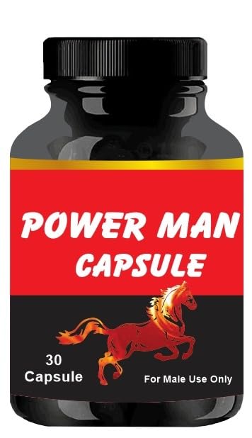 Buy Power Man Capsule, Ayurvedic Supplement for Men, Immunity Booster ...