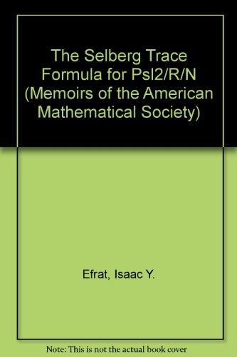 『The Selberg Trace Formula for Psl2/R/N』｜感想・レビュー - 読書メーター
