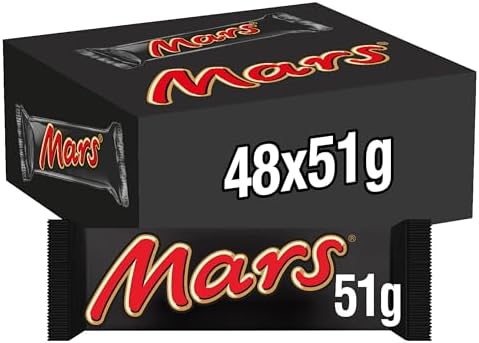 Mars Bar, Chocolate, 51 g, Pack of 48 : Amazon.co.uk: Grocery