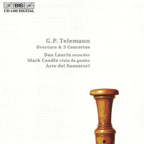 Telemann Recorder: Dan Laurin/, Dan Laurin/, G P Telemann: Amazon.fr ...