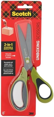 Amazon.com : Scotch 6" Precision Scissors, Great for Everyday Use (1446 ...