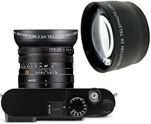 Amazon.com : 49MM HD 32K 2.2X TELEPHOTO Zoom Lens for Leica Q3 Digital ...