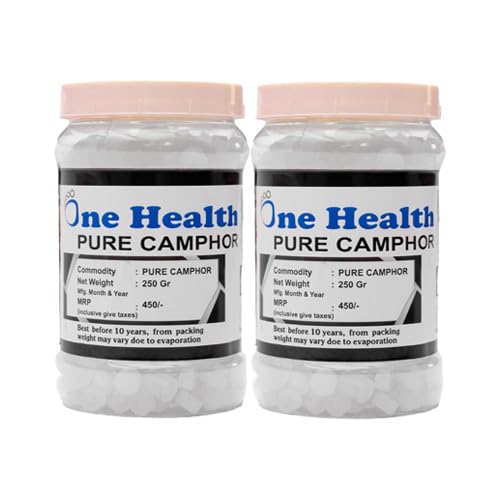 One Health Camphor Tablet 500g(250g pack of 2) : Amazon.in: Health ...