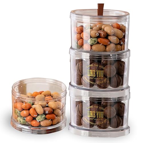 Snapklik.com : Skywin Stackable Snack Container - 3 Layer Pack ...