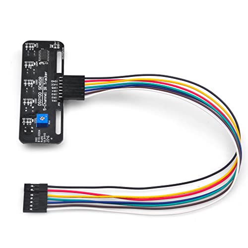 Snapklik.com : OSOYOO Infrared Line Tracking Sensor Module + 7 Pin 25cm Female To Female Jumper Wire