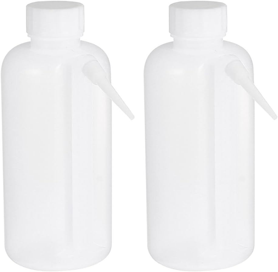 Amazon.com: 2pcs Plastic Squeeze Wash Bottle Flexible Rinse Bottles for ...