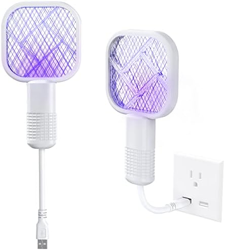 Sunclimb Electric Fly Swatter,USB Mini Mosquito Swatter, Portable Fly ...