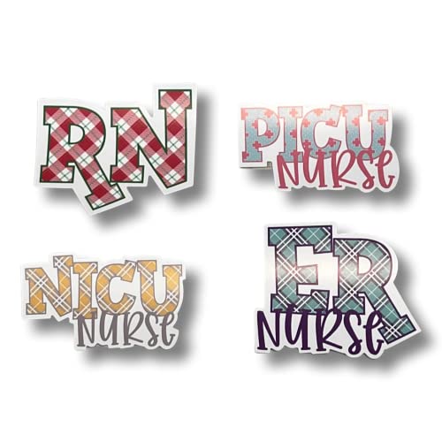 Amazon.com: Nurse Stickers (Choose One) from Made By R And R (Picu ...