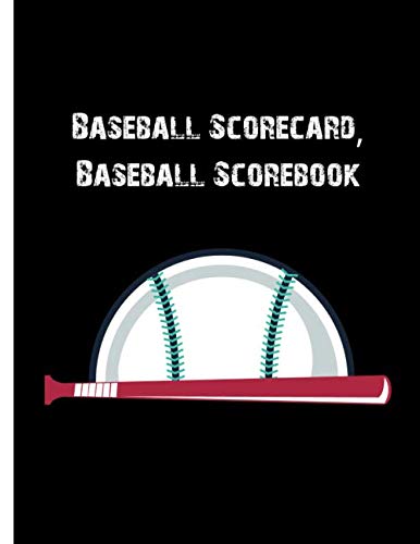 Baseball Scorecard, Baseball Scorebook: 120 Pages Baseball Score Sheet ...