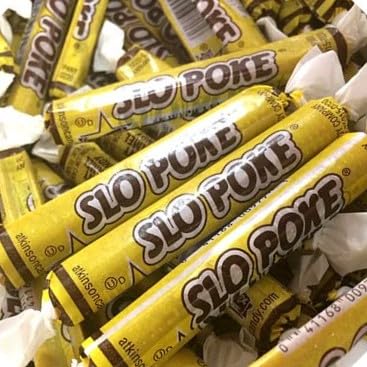 Amazon.com : Slo Poke Caramel Regular Size Bulk Candy (1 Pound ...