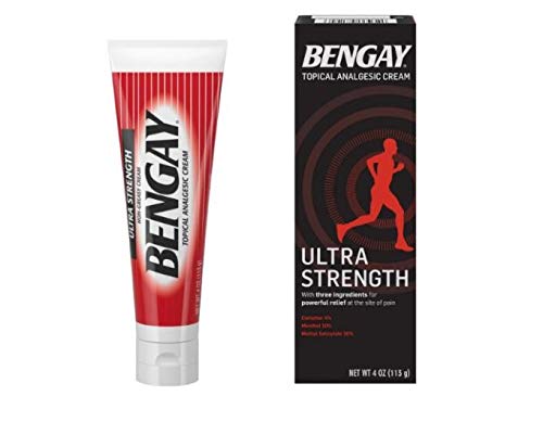 Ben Gay B&B Bengay Ultra Strength Pain Relieving Cream (4 oz) : Amazon ...