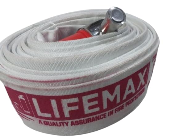 Lifemax Rrl hose pipe with male & female coupling 63 mm dia and 15 mtr ...