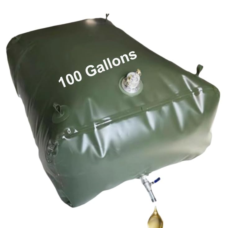 Amazon.com: 100 Gallons Diesel Tank Vehicle, Petrol Tank Fuel Bladder ...