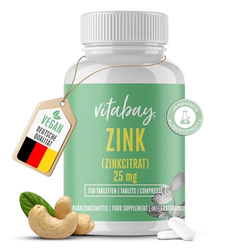 Zink Tabletten 100mg – Die 15 besten Produkte im Vergleich - vitafit-academy.de