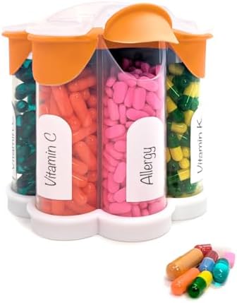 Amazon.com: Extra Large Pill Organizer Daily, Weekly, Monthly ...